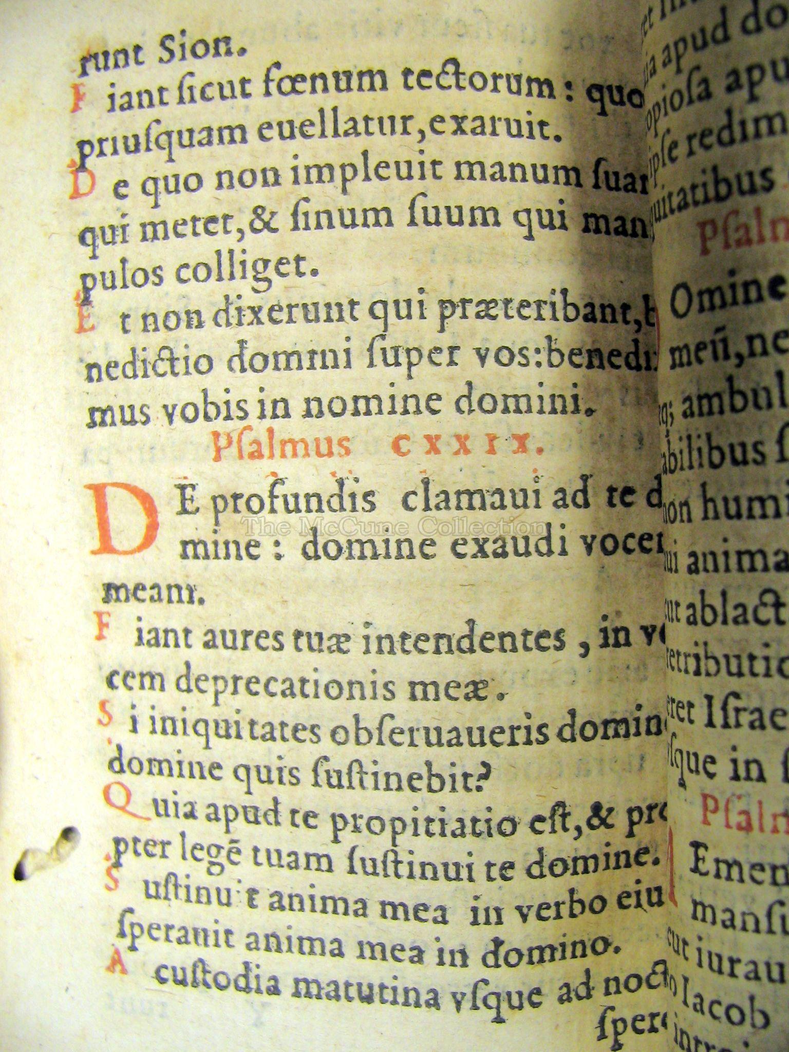 Psalterium Davidis Graece et Latine • The McCune Collection